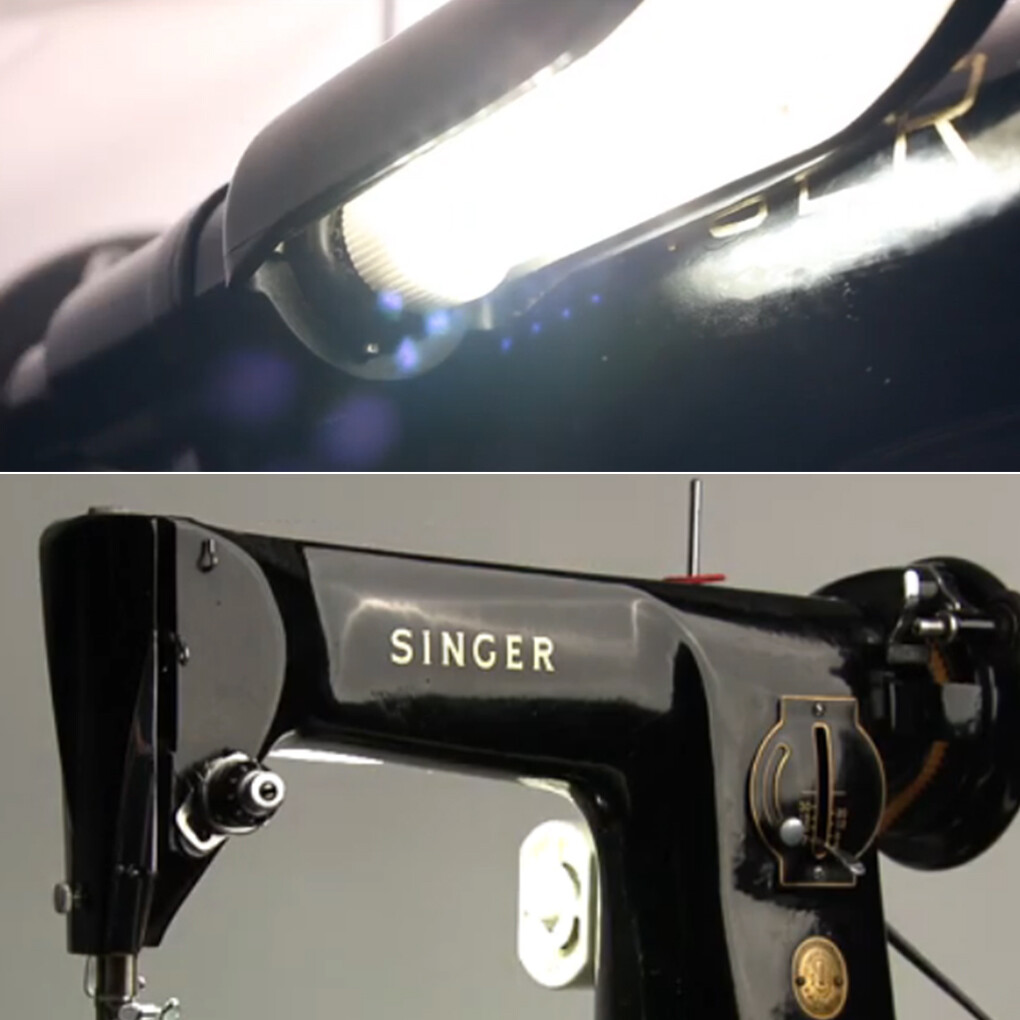 White Push In LED Light Bulb For Singer Featherweight 221 222 201 301 ...