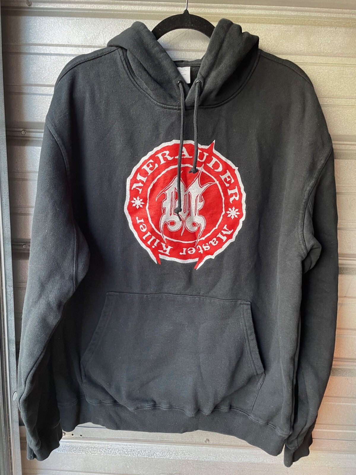 Merauder I Am The Master Killer Hardcore Metal Band Black 2 Sided ...