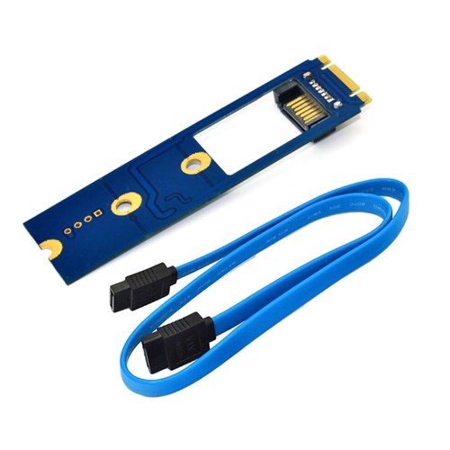 6.0Gb/s Transmission Rate M.2 to SATA Adapter Card For Win7/For Win8 32 ...