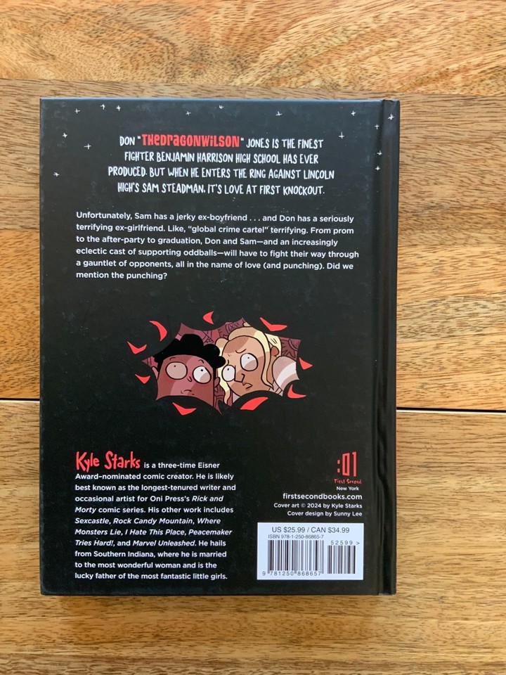 Karate Prom HC Hardcover Kyle Starks Rick and Morty Peacemaker SIGNED ...