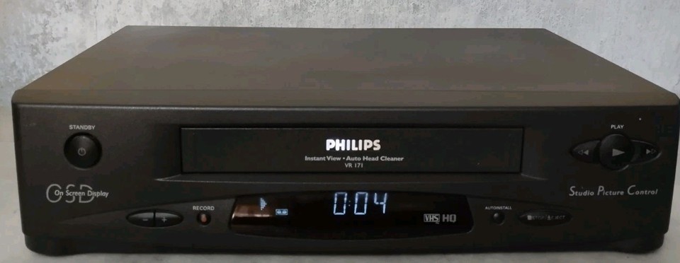 PHILIPS VR171 VIDEOREGISTRATORE VHS CON TELECOMANDO | eBay UK