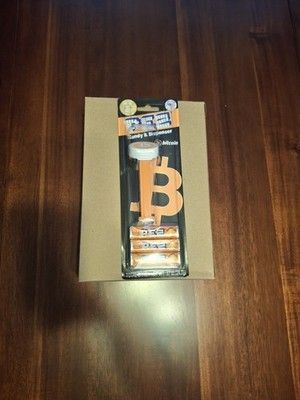 PEZ Candy & Dispenser BITCOIN Limited Edition Only 30,000 Made (LOT OF ...