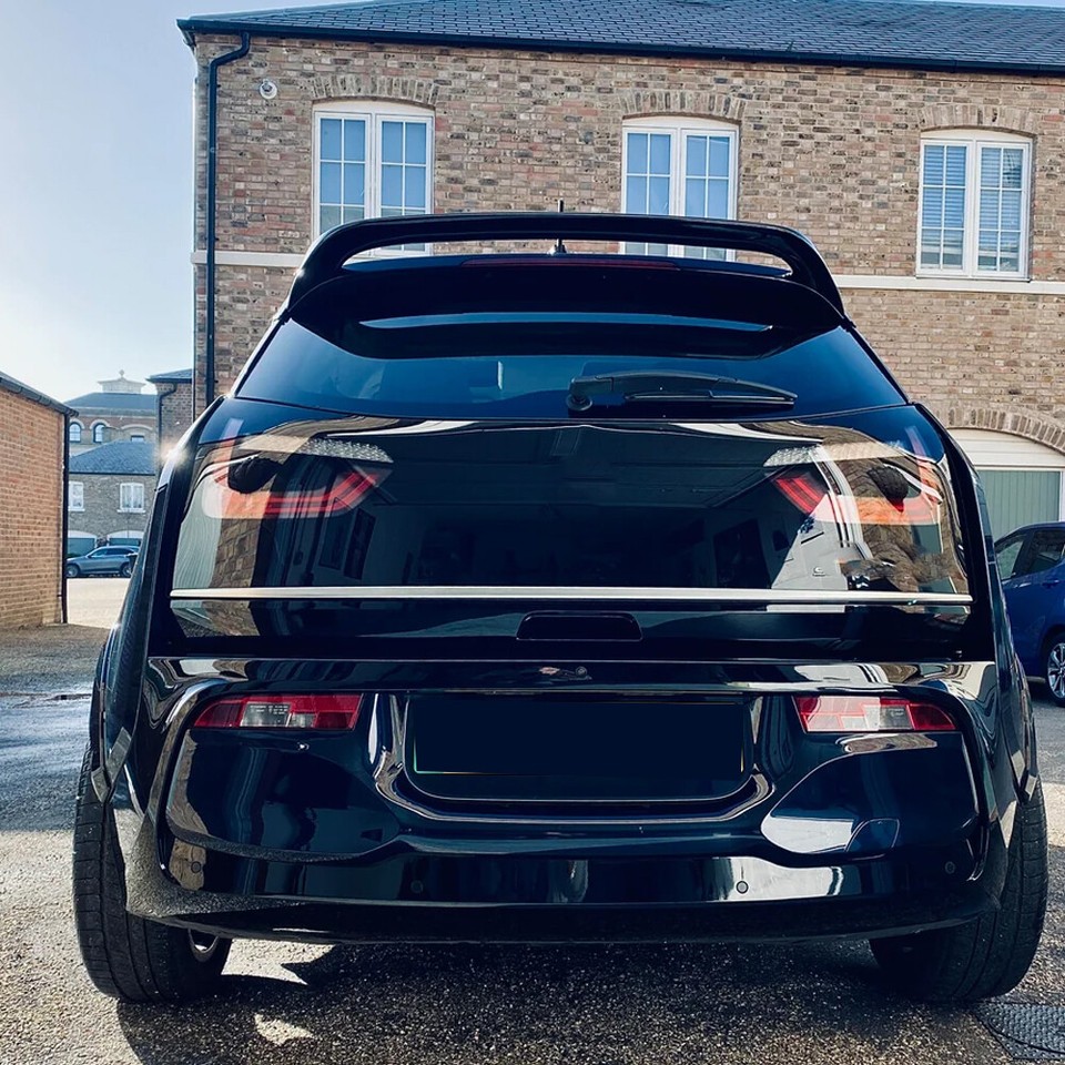 For BMW I3 i3S Hatchback 2014-2020 Gloss Black Rear Roof Window Spoiler ...