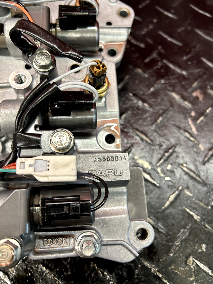 2009-UP SUBARU LEGACY 5EAT 5AT TRANSMISSION VALVE BODY 2ND DESIGN # ...