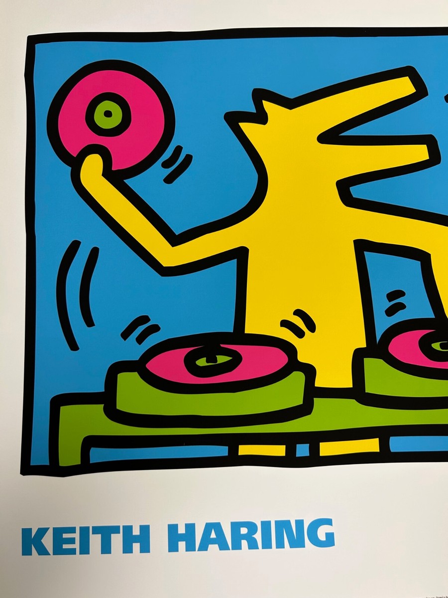 Keith Haring Dog Dj
