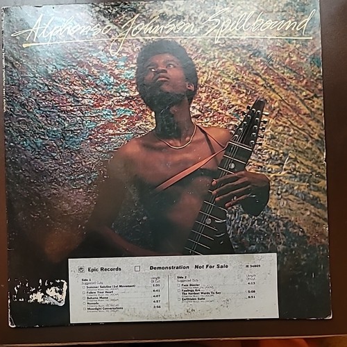 Alphonso Johnson - Spellbound White Label Promo Lp Epic Prog | eBay