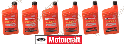 6 Quarts Motorcraft Mercon V ATF Transmission Fluid XT5QMC FOR Ford ...