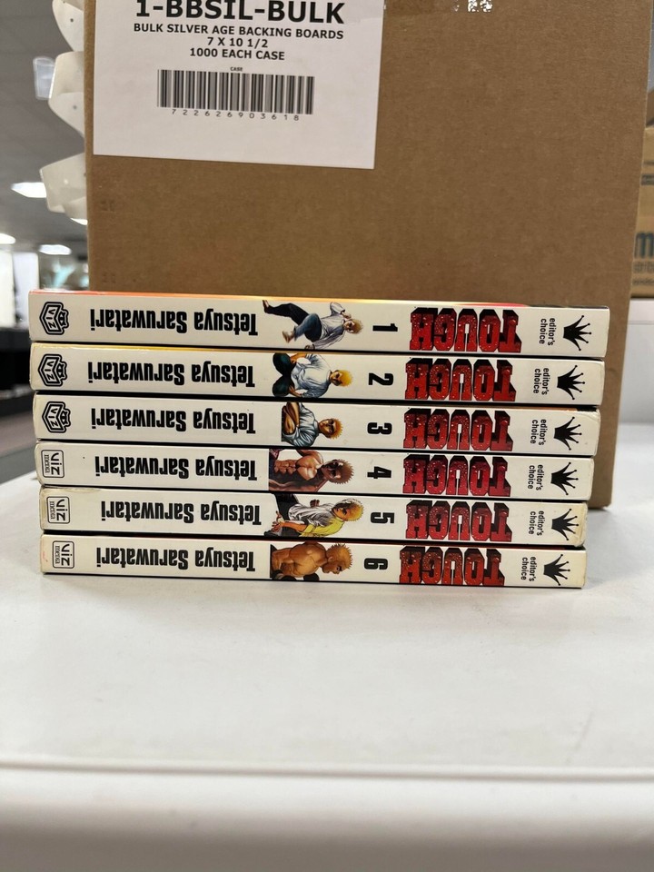 TOUGH, VOL 1-6 COMPLETE MANGA SET TETSUYA SARUWATARI ENGLISH | eBay