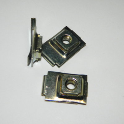 M5-M6 Clips Stahl weiss/gelb verzinkt, Federmutter , Klemmmutter ...