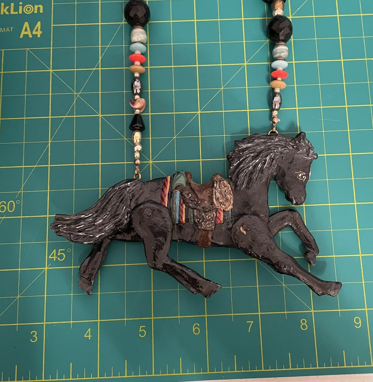 Vintage Dorian Designs 1988 Handmade Wooden Articula… - Gem