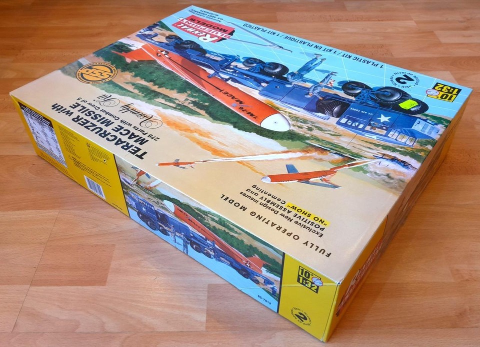 NIB KIT Renwal Blueprint Models TERACRUZER MACE MISSILE NEW 1/32 Revell ...