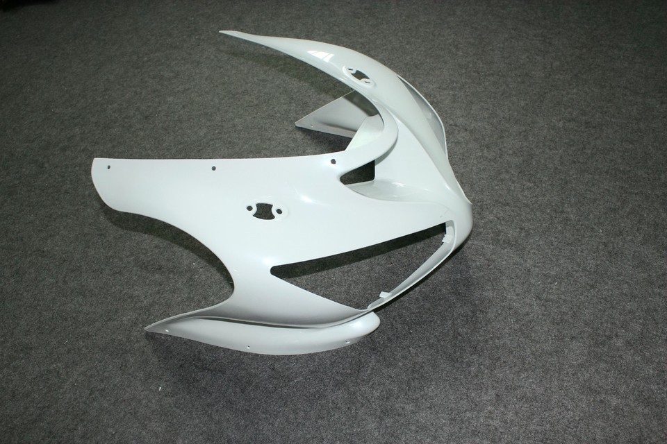 Unpainted Front Upper Cowl Head Fairing For Kawasaki Ninja ZX6R 2005 ...