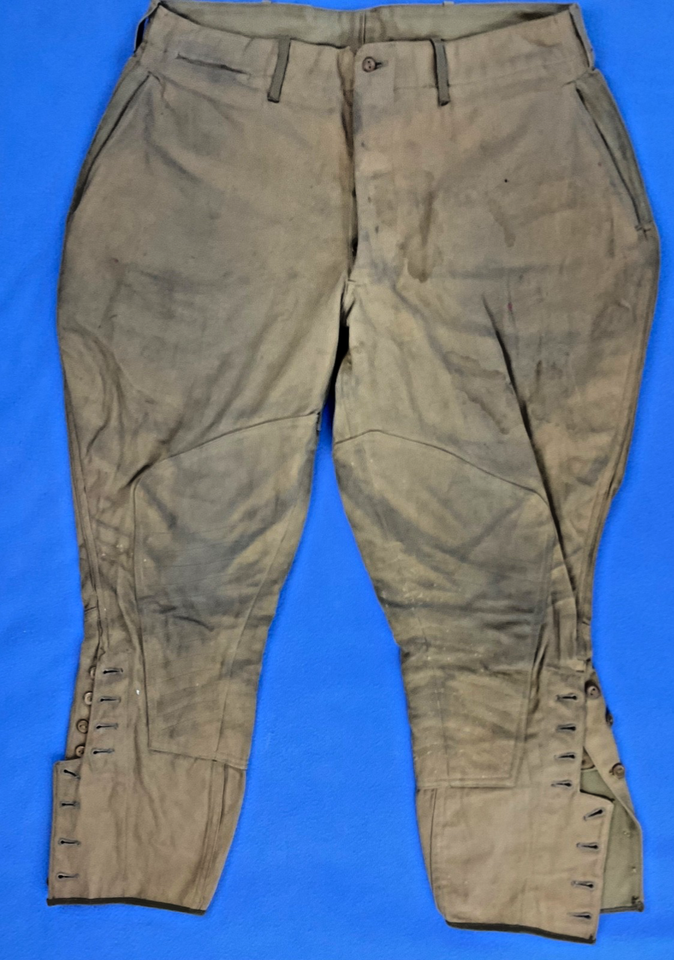 World War I US Army Enlisted summer-weight tunic, trousers and leggings ...