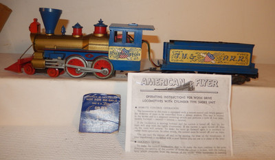 American Flyer Somewhat Rare 21089 Washington Engine & Tender Very Nice ...