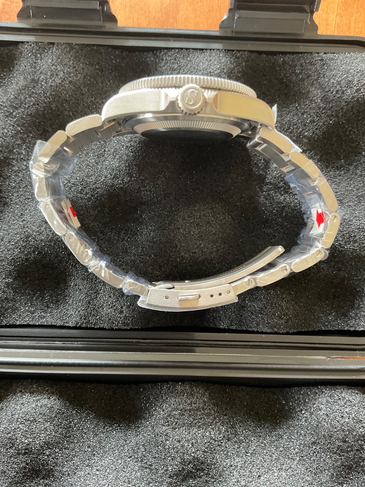 SEESTERN/SUGESS S430 V2 PELAGOS 39 HOMAGE, TITANIUM, BLUE DIAL, NEW, FULL SET | eBay