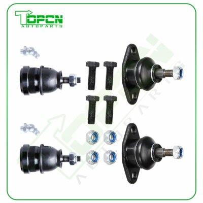 4PCS Front Upper & Lower Ball Joints Suspension Kit Fit For Chevrolet ...