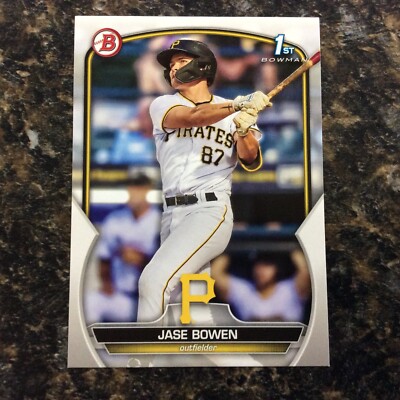 2023 Bowman BP-146 1st Bowman Jase Bowen Pittsburgh Pirates | eBay