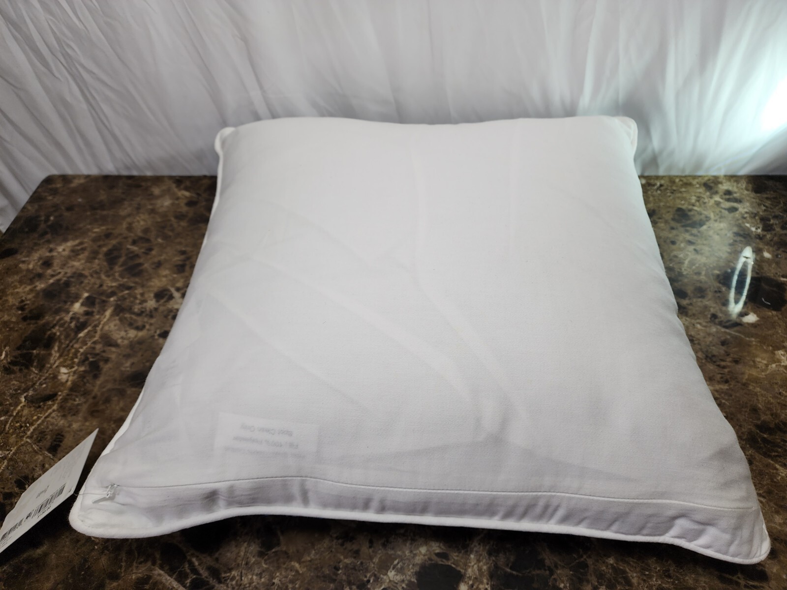 Sky Hailey Blossoms Embroidered Decorative Bed Pillow 18x18" Blue Teal ...