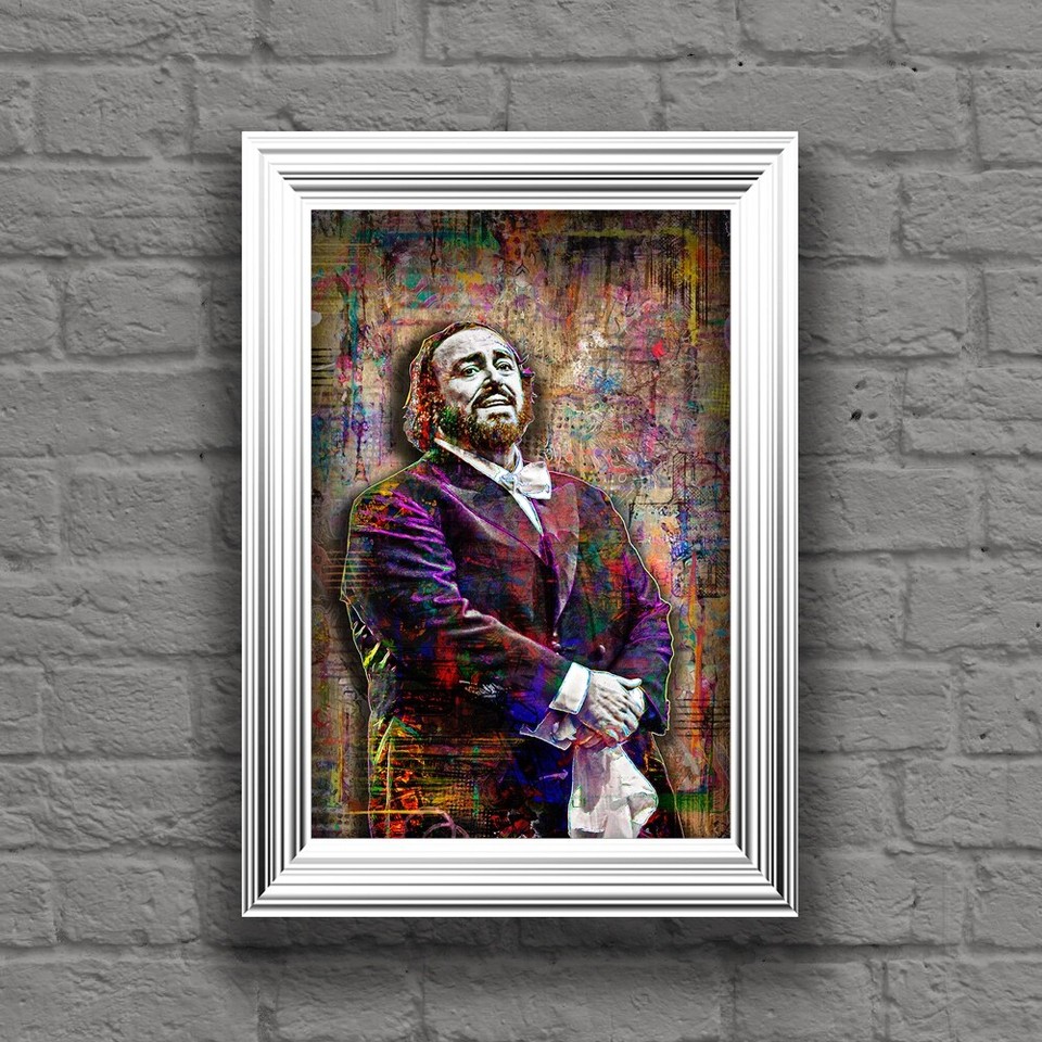 Luciano Pavarotti 16x20in Poster 2 Luciano Pavarotti Opera Tribute Free ...