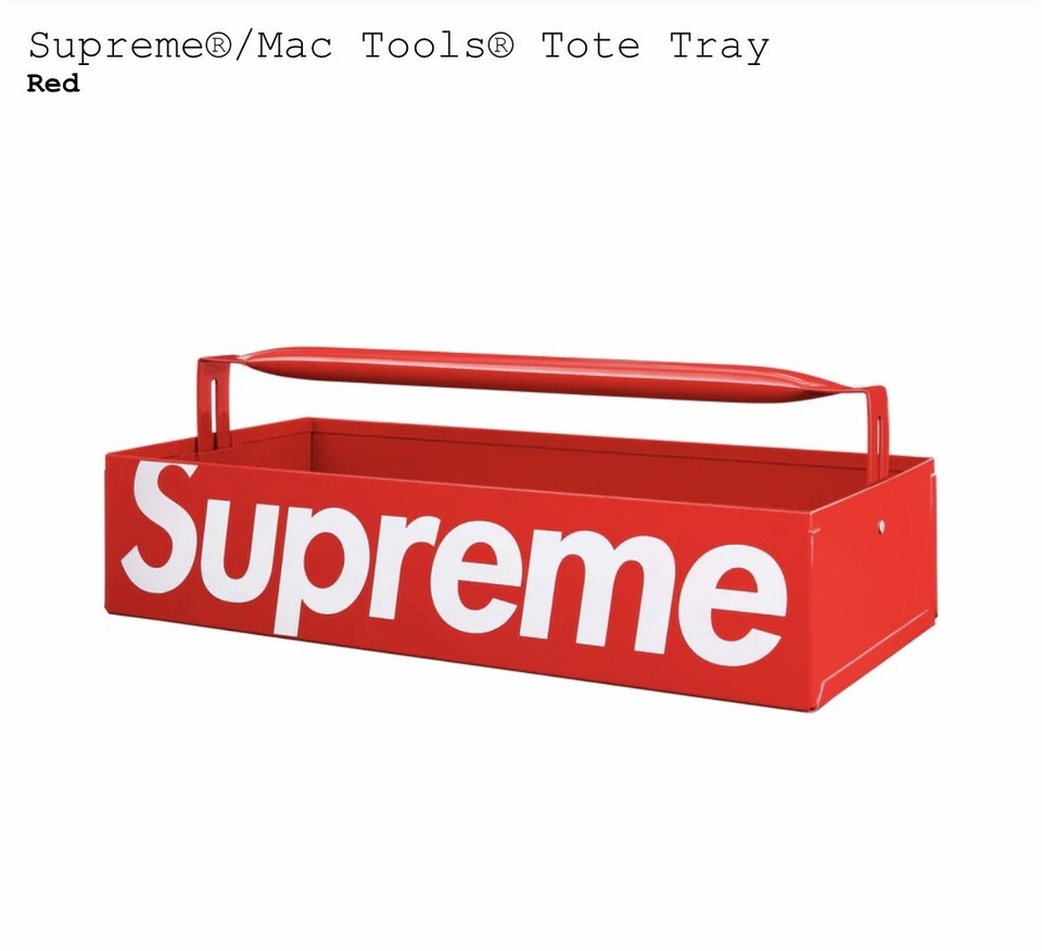 Supreme @ / Mac Tools @ Tote Tray box display with handle organizer ...