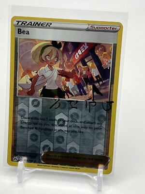 Reverse Holo Bea 123/159 Holo Rare Crown Zenith Pokemon TCG | eBay