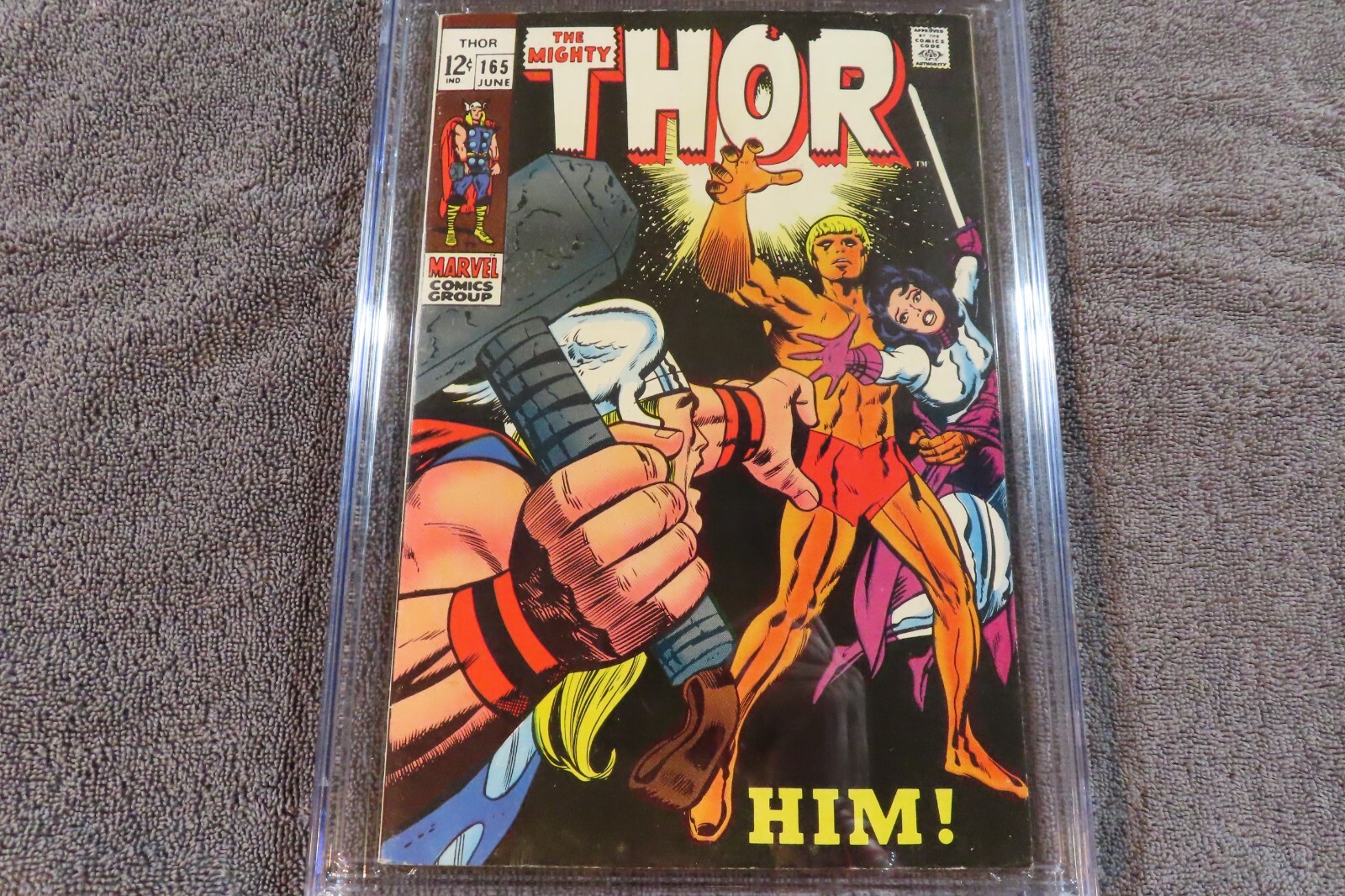 1969 MARVEL Comics THOR #165 Key 1st appearance of HIM (ADAM WARLOCK ...