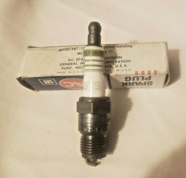 Box/8 AC R43TS Spark Plugs 1971 Chevrolet Chevelle Monte Carlo Corvette ...