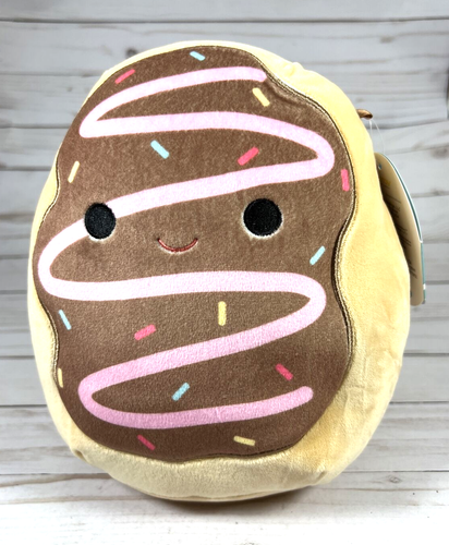 Squishmallow DEJA Donut Squish 8" Plush #1410 Soft Breakfast Pastry Toy ...