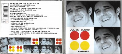 CD 20 TITRES JULIEN CLERC DANSER BEST OF 1999 INCLUS MELISSA, COEUR DE ...
