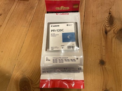 Canon Pfi-120C Cyan Ink Cartridge 130Ml | eBay