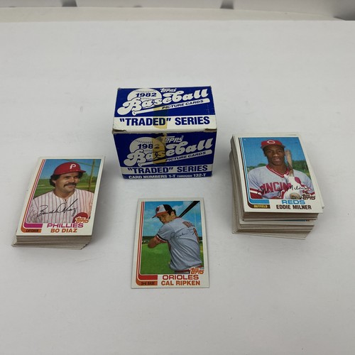 1982 Topps Baseball Traded Series Complete Set Cal Ripken Jr. Rookie | eBay