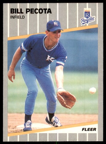 1989 Fleer Bill Pecota Kansas City Royals #289 | eBay