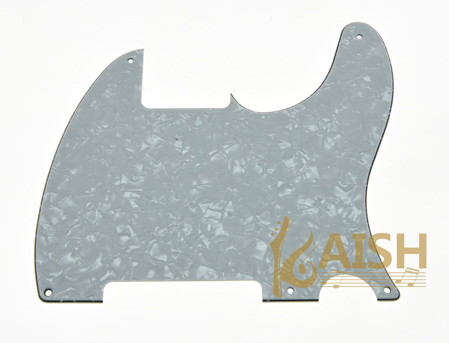 5 Holes Tele/Telecaster Pickguard Scratch Plates for Esquire White ...
