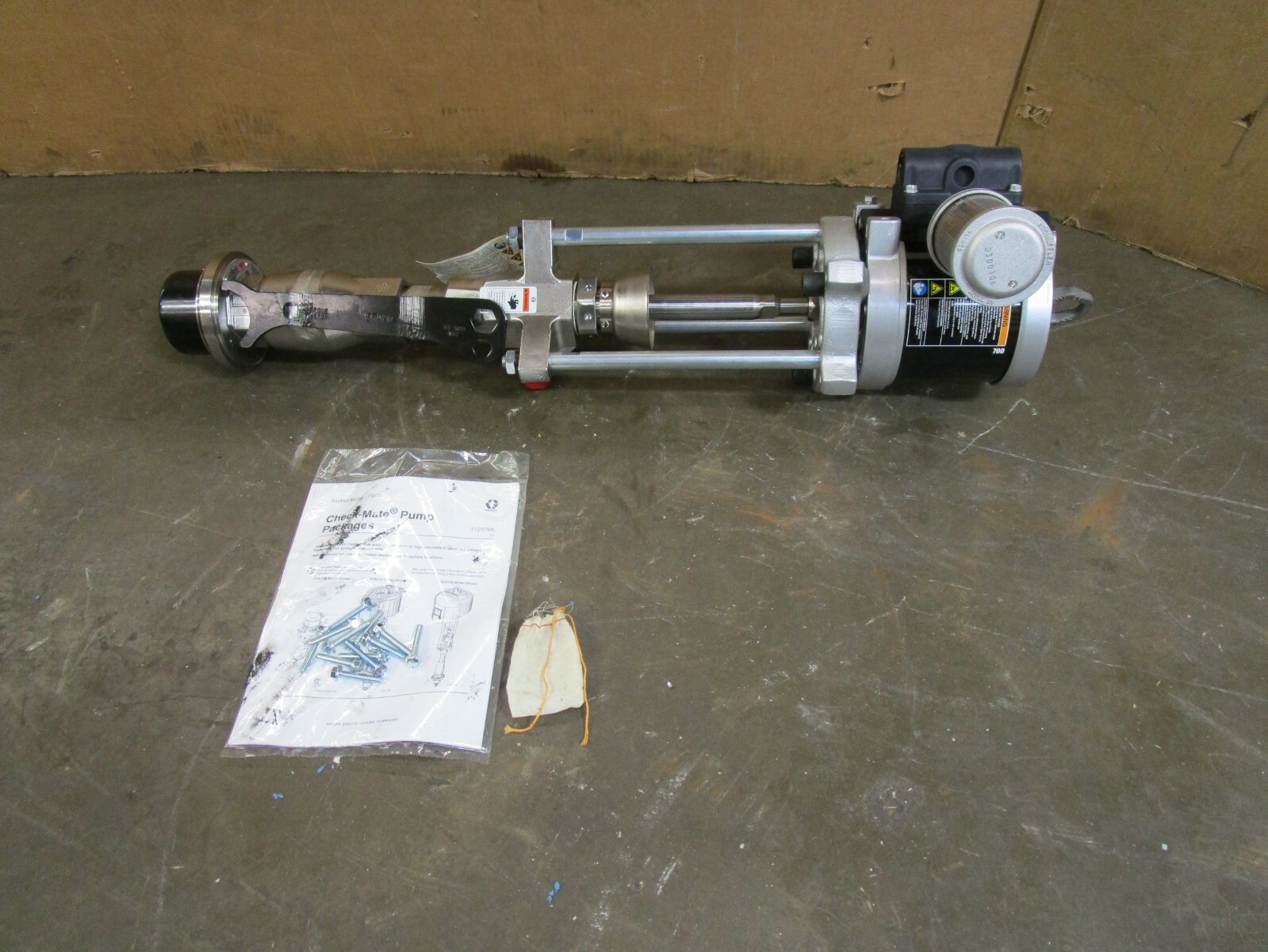 GRACO P20LSS K13A AIR PNEUMATIC C20 CHECK-MATE PUMP PACKAGE 20:1 ...