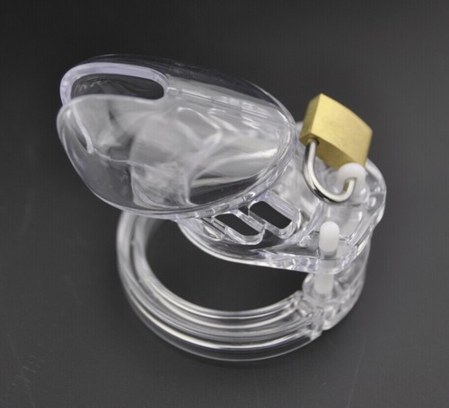 CB-6000S Male Chastity Device Gear Small Cage with Lock Plastics 5 Size ...