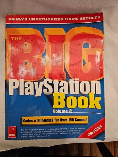 The Big Playstation Book Volume 2 Prima's Unauthorized Game Secrets | eBay