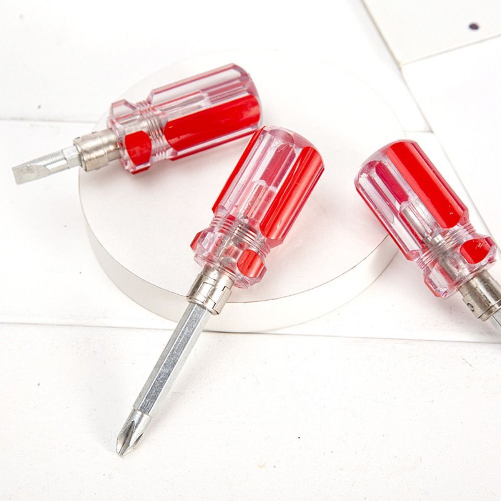 Cross Flat Tip Interchangeable Head Screwdriver Diy Repair Tools | eBay ...