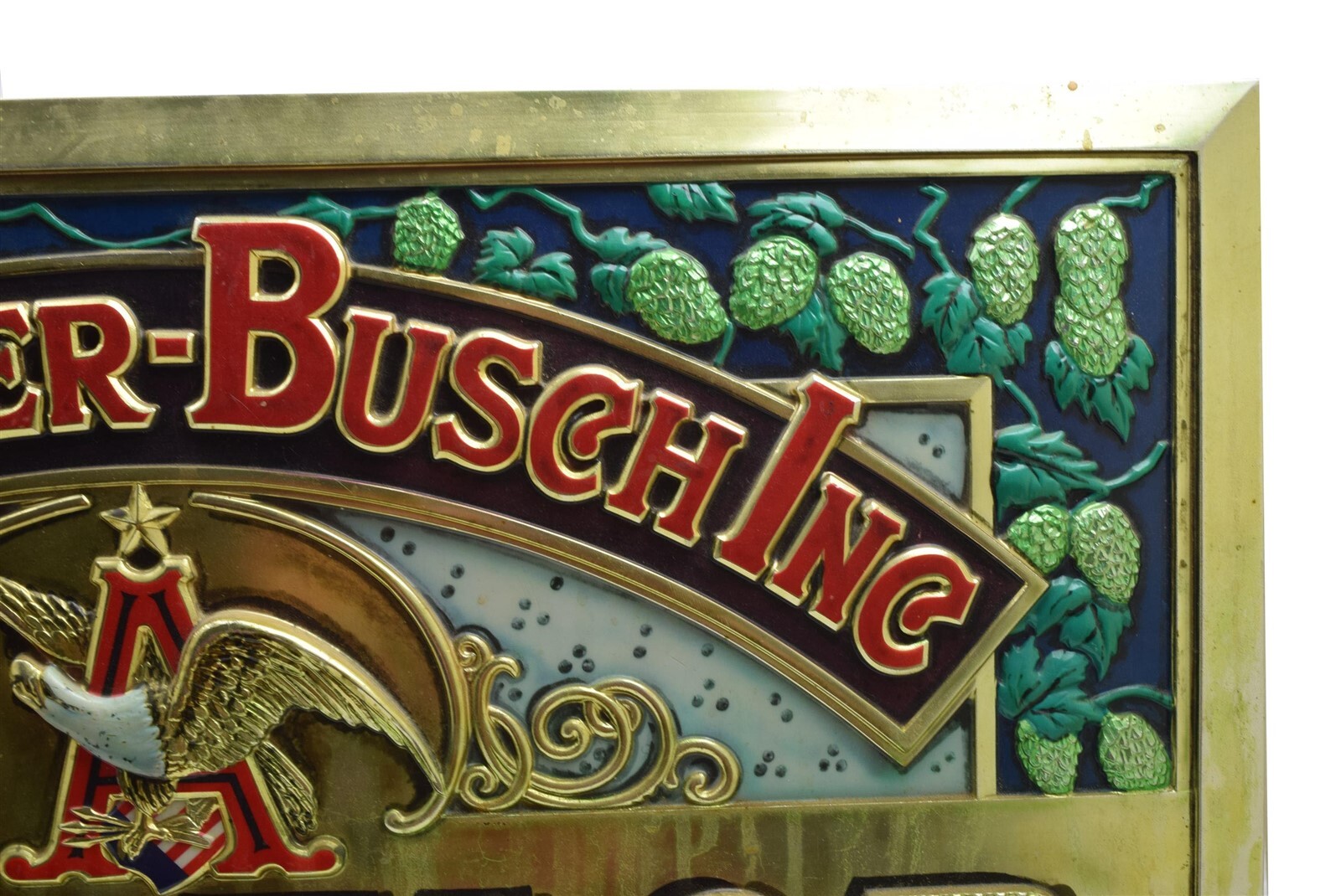 Vintage Anheuser Busch Inc Michelob on Draught Sign 30" x 20.5" | eBay