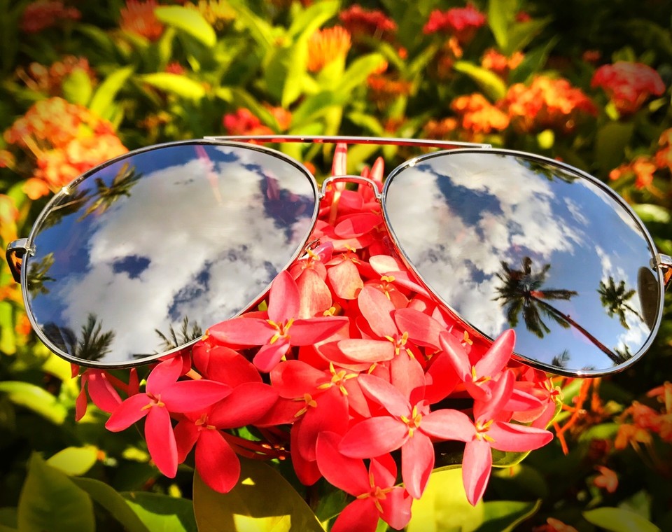 OVERSIZED "GUNS" SILVER Mirror Reflective Women Men Sunglasses GAFAS | eBay