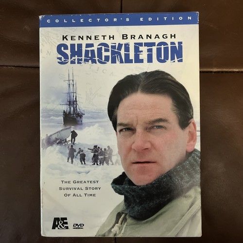 Shackleton (DVD, 2002, 3-Disc Set) Kenneth Branagh, A&E, Antarctica ...