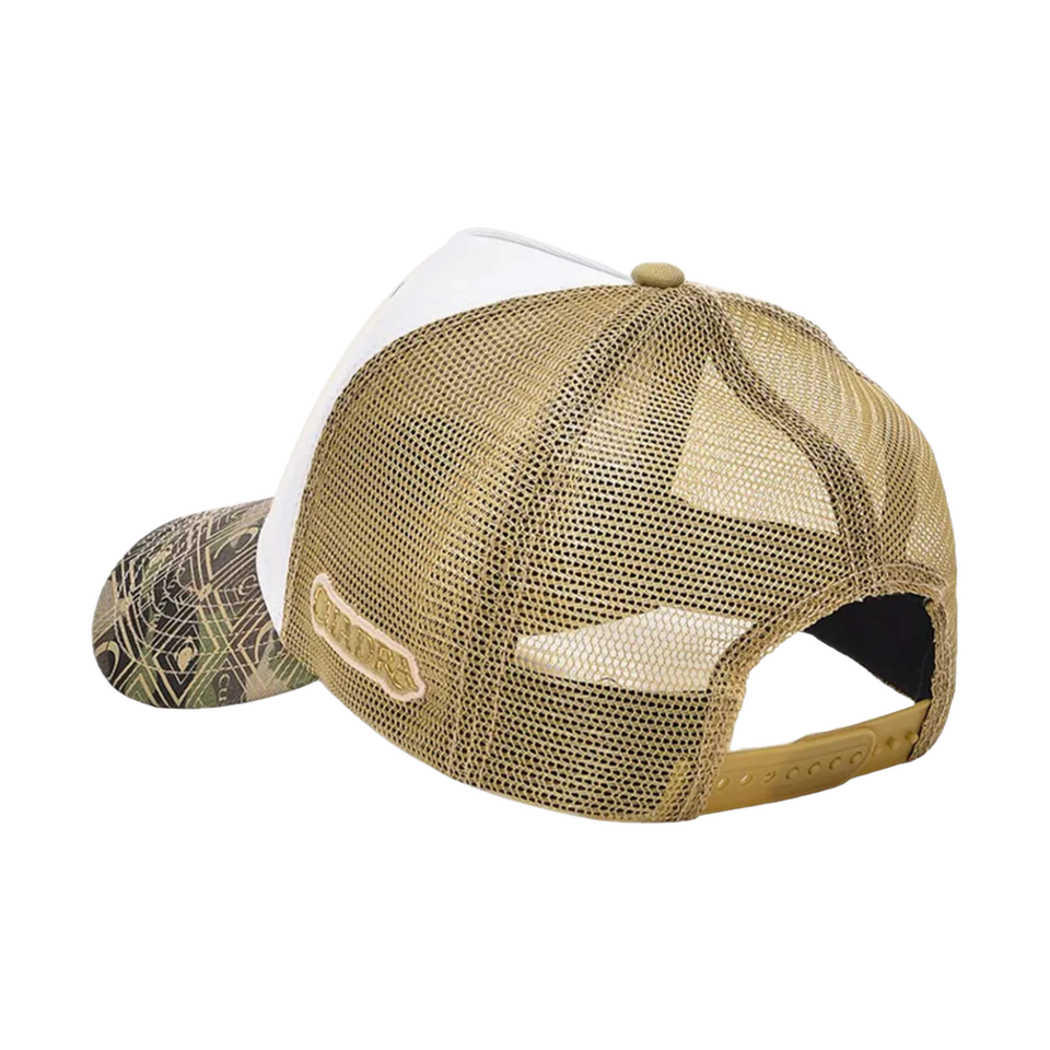 Cuadra Men's Graphic Deer White Cap CC111 | eBay