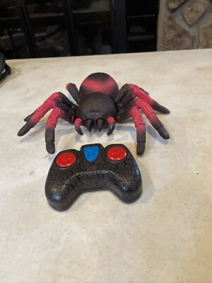Terra by Battat RC Spider Tarantula Red Infrared Remote Control Spider ...