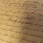 Civil War Promotion Warrant To Orderly Sergeant Of Co. C. 105TH ...