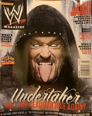 WWE Magazine May 2012 The Undertaker | eBay