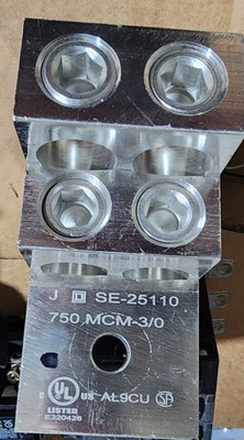 SE- 25110 (4) 750MCM-3/0 Terminal Lug NOS AL9CU | eBay