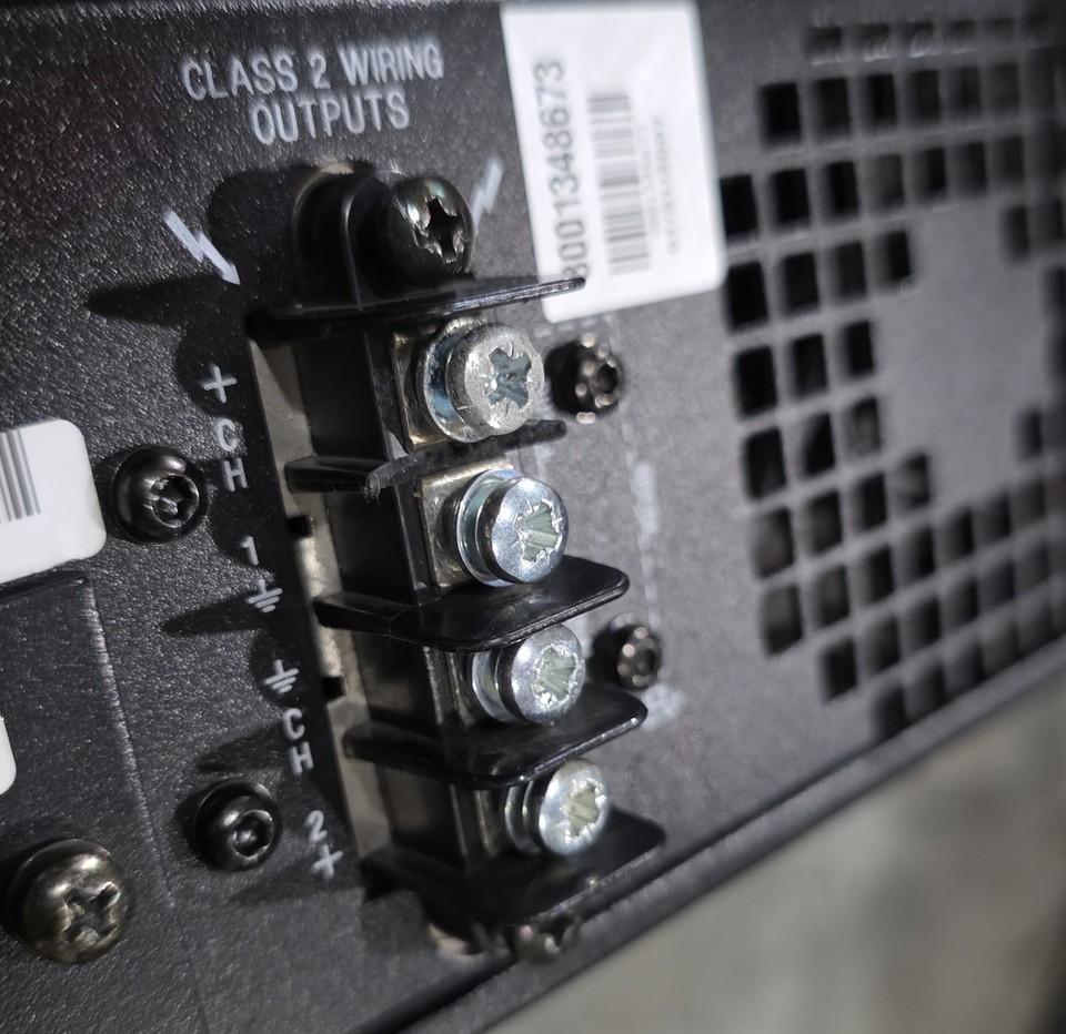 Crown CTs 3000 Two-Channel 1500W Power Amplifier with PIP-Lite Card ...