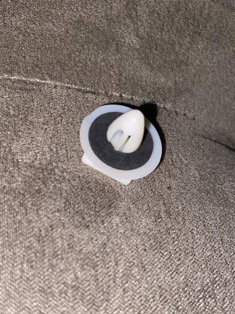 Hyundai OEM 12-17 Veloster Exterior-pillar Molding Clip 861792V000 for ...