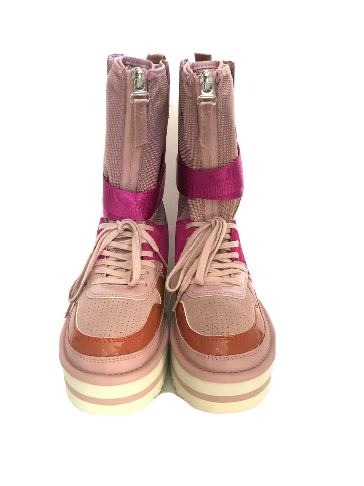 UGG POP PUNK HIGH-TOP PINK CRYSTAL SNEAKER SHOE US 6 / EU 37 / UK 4 | eBay
