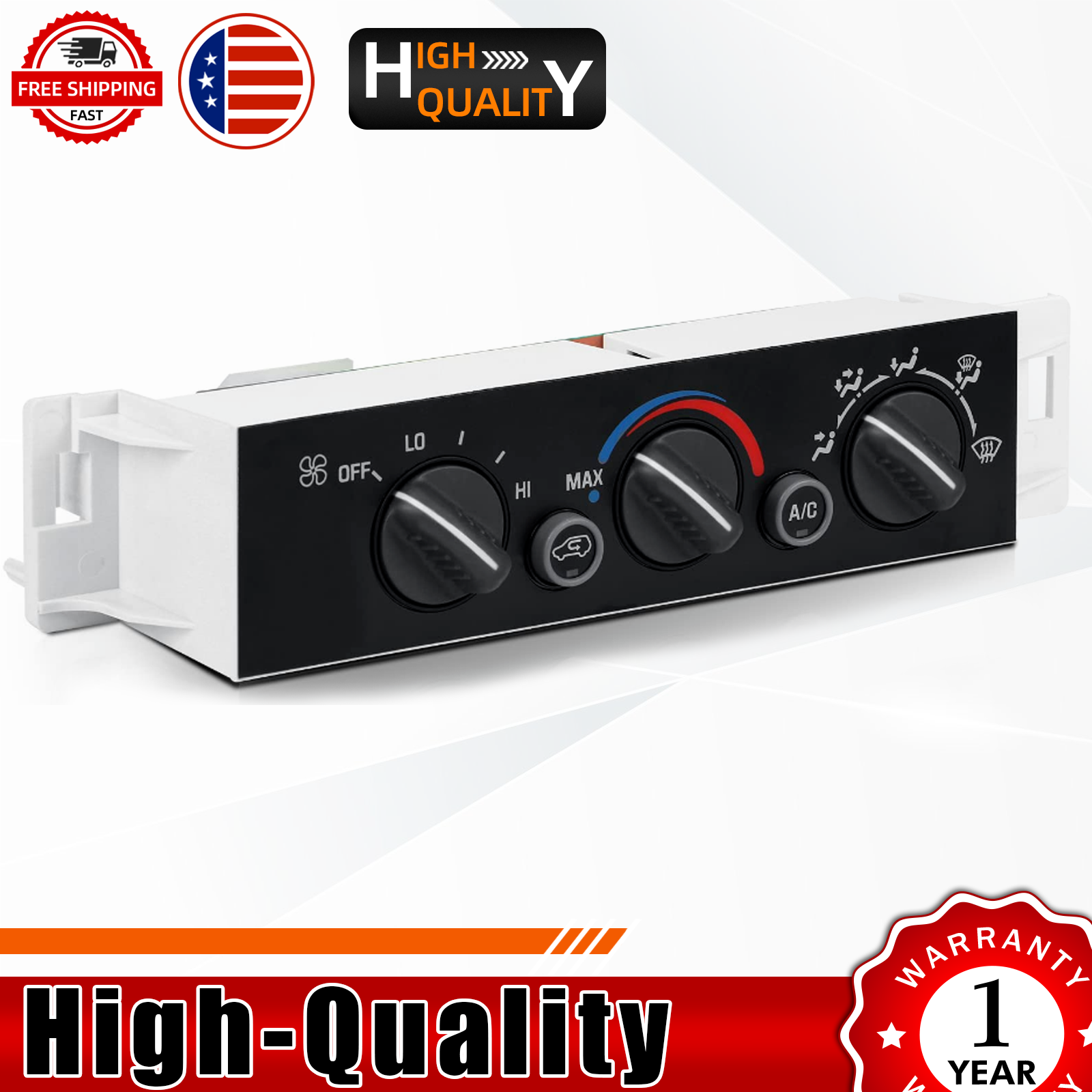 AC Heater Climate Control Module for Chevy Tahoe GMC Yukon C/K1500 2500 ...