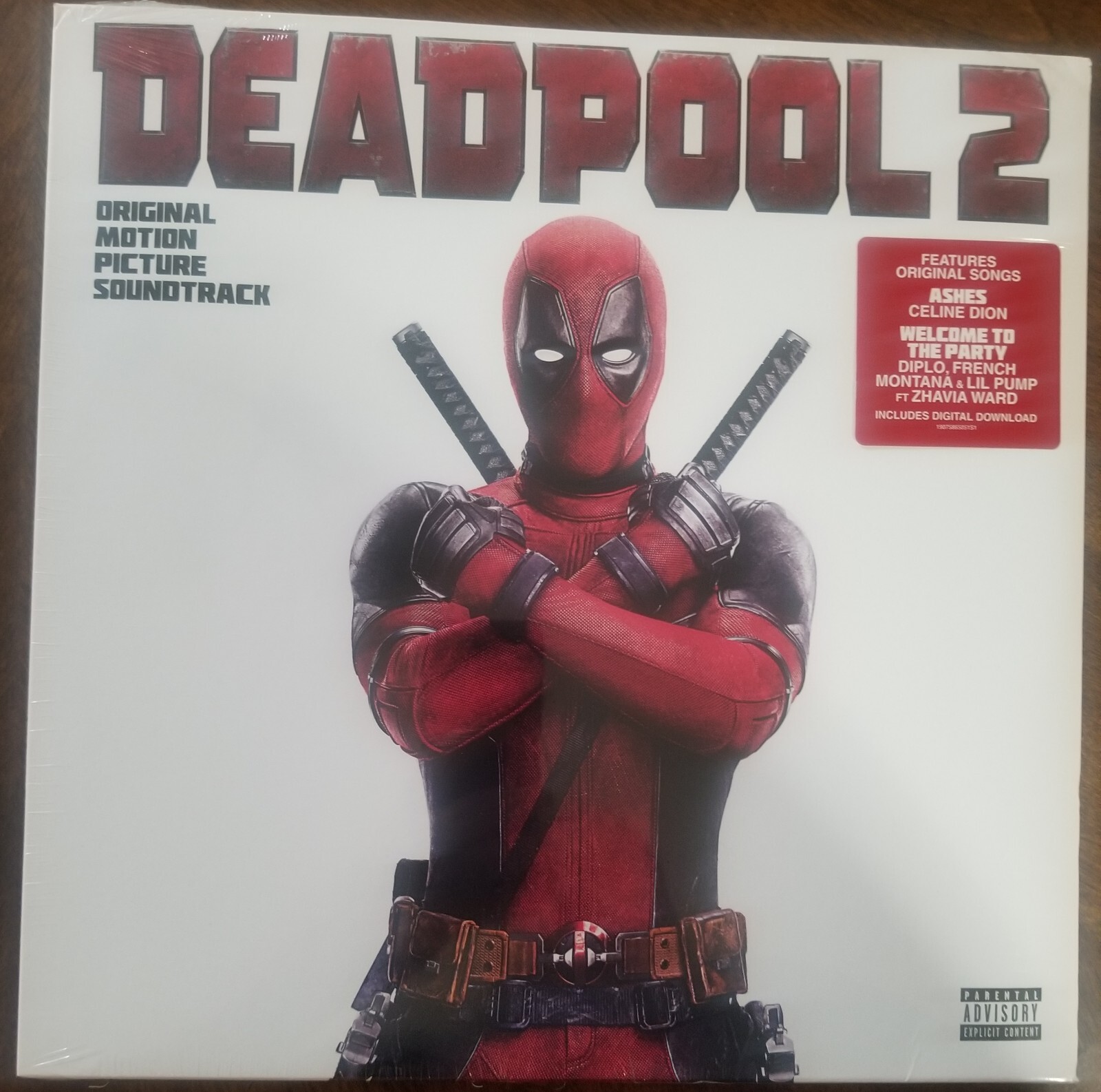 Deadpool 2 (Soundtrack) Black Vinyl US LP. (19075865051). Fox Marvel ...